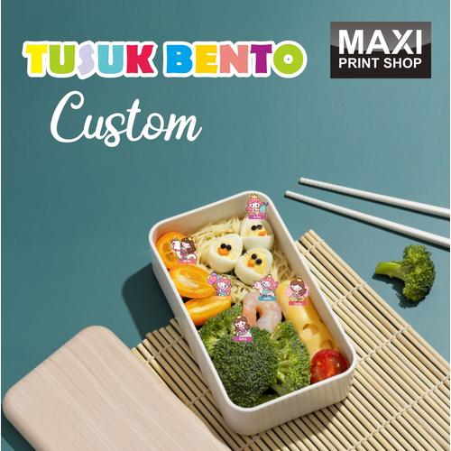 Jual Tusuk Bento Karakter Lucu / Hiasan Bekal Anak / Hiasan Bekal Bento ...