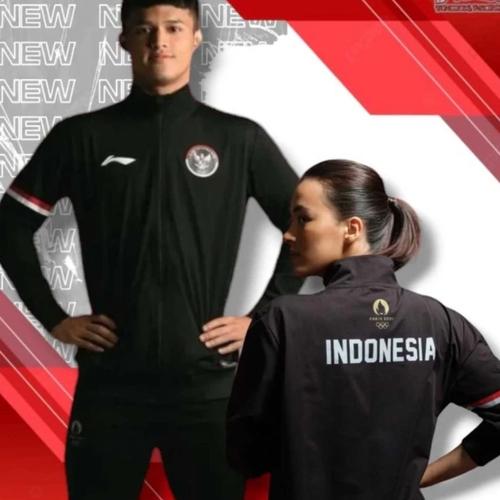 Jual OFFICIAL JAKET INDONESIA OLIMPIADE PARIS 2024 GRADE ORIGINAL ...