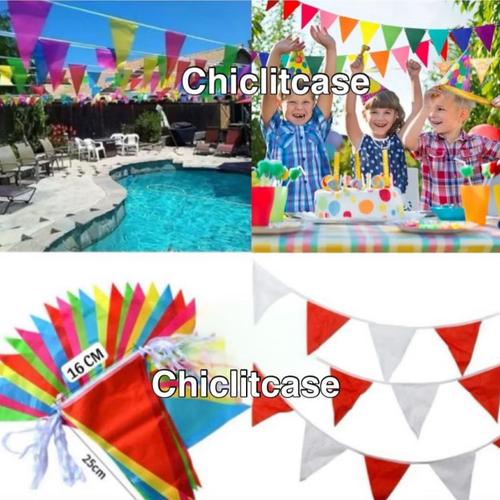 Jual Banner / bendera merah putih segitiga / umbul umbul / bendera HUT ...