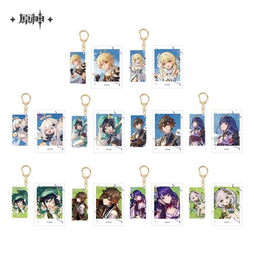 Jual Genshin Impact FES2023 Polaroid & Acrylic Keychain Set - Genshin ...
