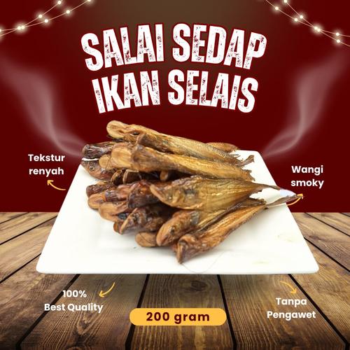 Jual ikan asap selais/ikan salai selais murah berkualitas 200 gram ...
