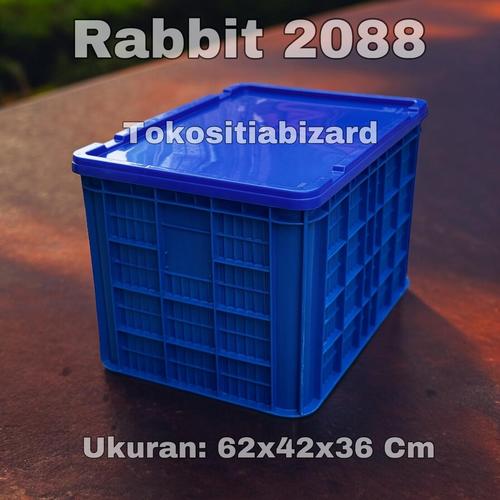 Jual Container Box Industri Plastik 2088 Rabbit / Kerajang industri ...