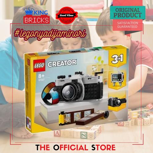 Jual LEGO Original CREATOR 31147 Retro Camera - Mainan Anak Edukasi ...