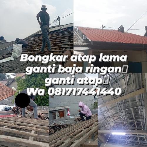 Jual bongkar atap lama pasang baja ringan - Kota Tangerang Selatan ...