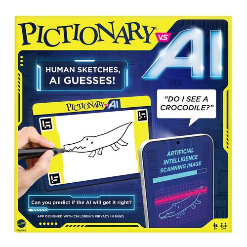 Jual Mattel Games Pictionary Vs. AI innovative, high-tech twist - Kota ...