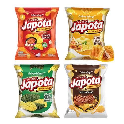 Jual JAPOTA POTATO CHIPS KERIPIK KENTANG NETTO 68 GR - Seaweed - Kab ...