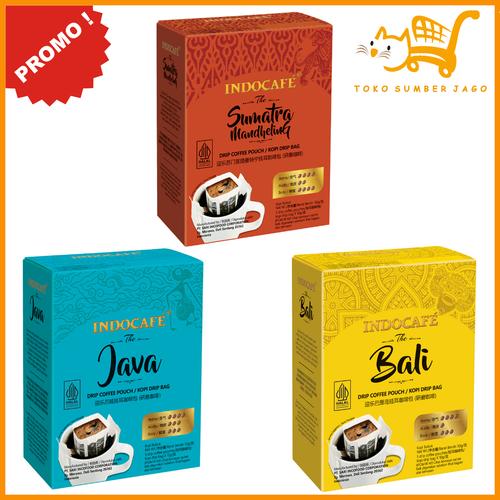Jual Indocafe The Bali Drip / The Java Drip / The Sumatra Mandheling Drip 5 x 10gr - Jakarta ...