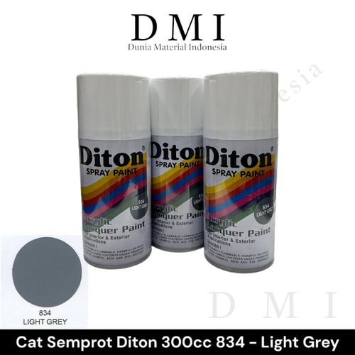 Jual Pilox DITON 300cc | 834 Light Grey 300ml | Pilok Cat Semprot ...