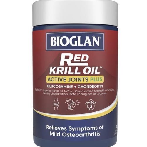 Jual Bioglan Red Krill Oil Active Joint Plus 90 Tablets - Kota Medan ...