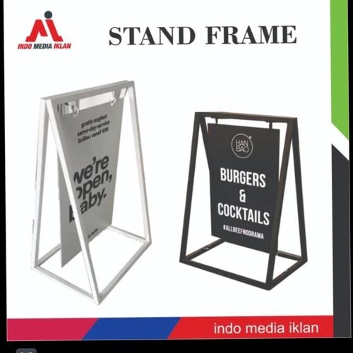 Jual Standing banner besi / standing custom - Kota Tangerang Selatan ...