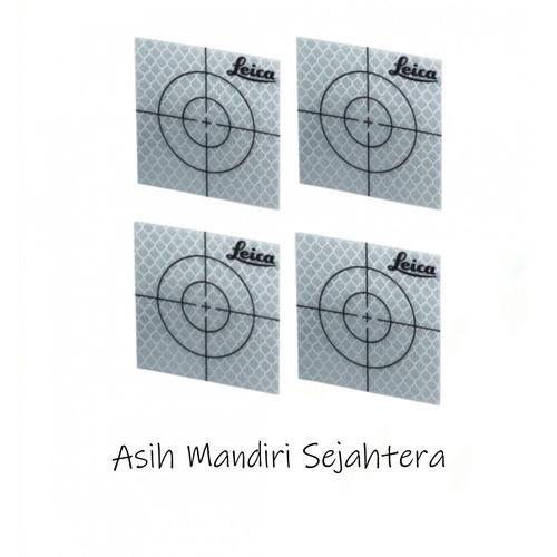 Jual Survey Reflector Sheet Stiker Reflective Tape Target Sticker 3x3 ...