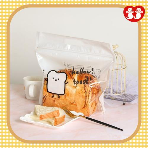 Jual Plastik Roti Tawar Tebal Ziplock Kantong Plastik Roti Tawar 10pc ...