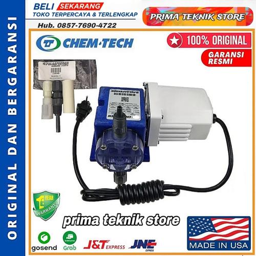 Jual Pompa Injeksi Kimia Dosing Pump Pulsafeeder Chemtech 100/015 Chem Tech - Jakarta Barat ...