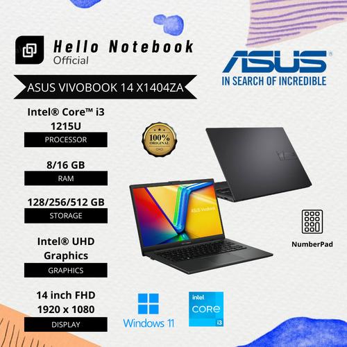 Jual Laptop Asus Vivobook 14 Intel Core i3 1215U | Intel Celeron N4500 ...