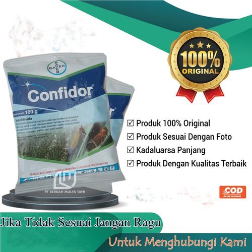 Jual Insektisida Confidor 5 WP 100 Gram Obat Hama Kutu Daun Thrips ...