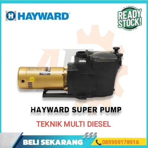 Jual POMPA KOLAM RENANG/POMPA HAYWARD USA SUPER PUMP 1,5HP 1PHASE ...