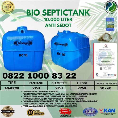 Jual Bio Septic tank Biosys Tipe RC 10 / 10.000 liter - Septic tank Bio ...