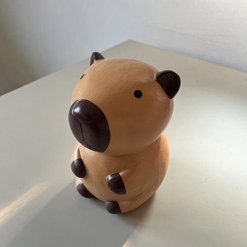 Jual Capybara Family Miniatur Figurin Patung Kayu Original Hand Made ...