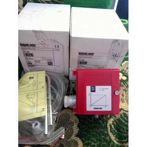 Jual Kieback & Peter Differential pressure sensor DU 0/5 10ma new in ...