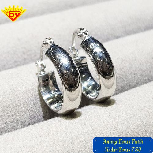 Jual Anting Emas Putih Kadar Emas 750 - Jakarta Pusat - TOKO MAS DYNA ...