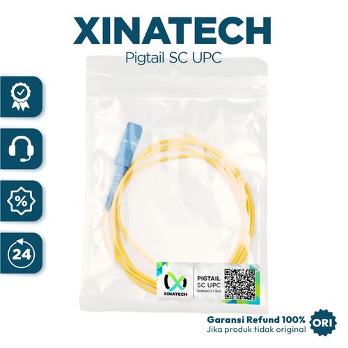 Jual Pigtail SC UPC 0.9mm Xinatech Original - Kabel fiberoptik 1 ...