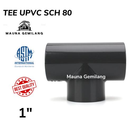 Jual Tee UPVC Sch 80 Socket ANSI / ASTM Size 1 Inch - Jakarta Barat ...