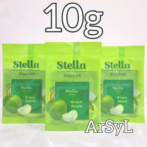 Jual Stella Pocket Bathroom Pengharum Kamar Mandi 10g - Fresh Green ...