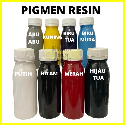 Jual Pigmen Pigment Pewarna Resin Merah Putih Hitam Biru - Putih - Kota ...
