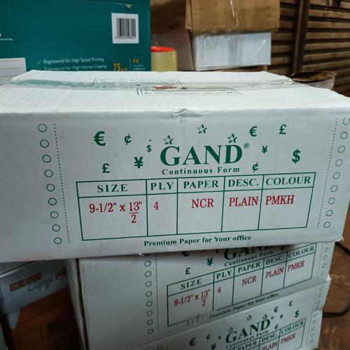Jual Kertas Continous Form GAND 9 1/2x11 4 ply dan 4 ply bagi 2 ncr ...