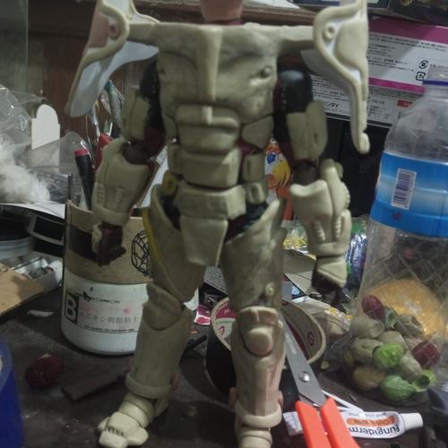 Jual action figure custom fallout power armor type 2 # movie Netflix ...
