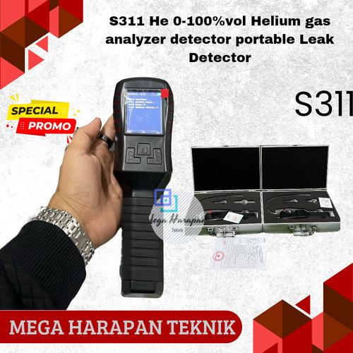 Jual S311 He 0-100%vol Helium gas analyzer detector portable Leak ...