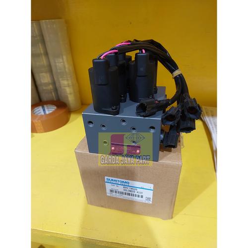 Jual SOLENOID VALVE GROUP ASSY SUMITOMO SH200-5 SH210-5 KHJ14520 ...