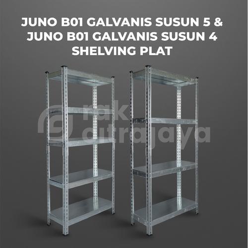 Promo FULL BESI RAK GUDANG SIKU LUBANG SERBAGUNA SHELVING PLAT TIDAK ...