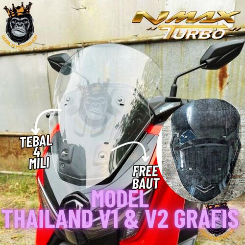 Jual Windshield Visor Nmax New Turbo Neo 2024 Tipe Thailand. Visor Nmax ...