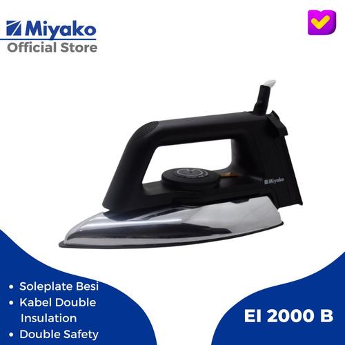Jual Setrika Miyako El-2000B / EL 2000B / EL 2000 B Seterika Hemat Energi Miyako Tapak Besi ...