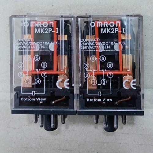 Jual relay Omron original mk2p 12vdc,24vdc,220vac 10 ampere 8kaki - 220vac - Jakarta Barat ...