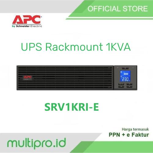Promo UPS APC SRV1KRI-E Rackmount 1kva easy ups online + railkit Cicil ...