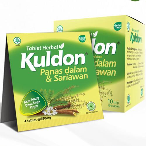 Jual Kuldon lembar 4 tab / box 40 tablet - Mengatasi Panas Dalam ...