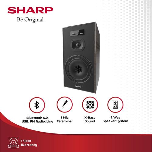 Promo SHARP Speaker Aktif Bluetooth CBOX-B658UBO Cicil 0% 3x - Jakarta ...