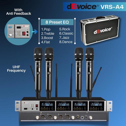 Jual Mic wireless db voice vrs a4 original dbvoice 4 mic free koper ...