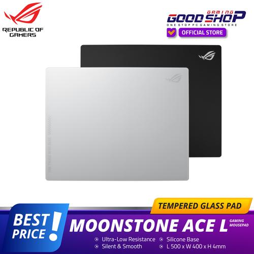 Promo ASUS ROG Moonstone Ace L - Large Gaming Mouse Pad - Hitam Cicil 0 ...