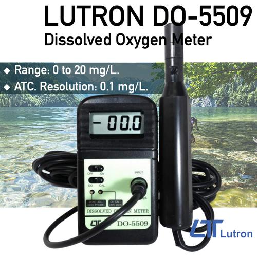 Jual Lutron DO-5509 Dissolved Oxygen Meter - DO-5510 DO-5519 DO-5512SD ...