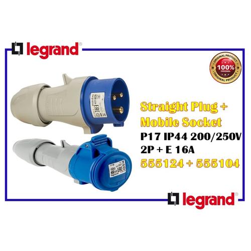 Jual Legrand Industrial Plug and Socket Mobile Mounting P17 Tempra PRO ...