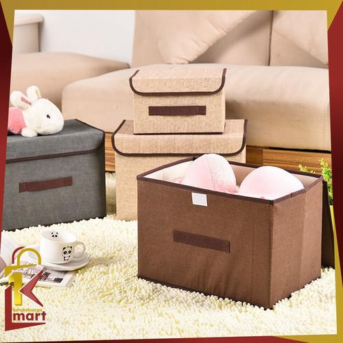 Promo SM-C484 Storage Box 2in1 / Tempat Penyimpanan Serbaguna / Box ...