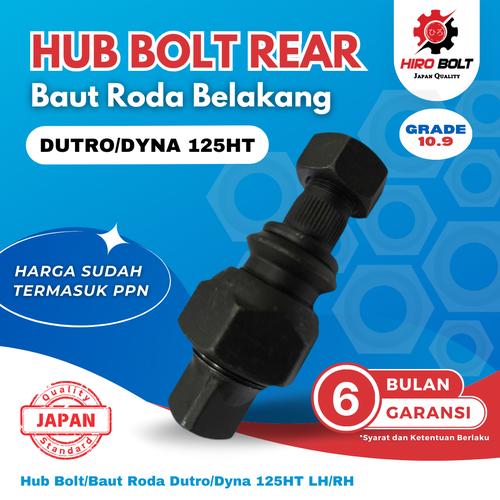 Jual Hub Bolt / Baut Roda Belakang Toyota Dyna / HINO Dutro HT 125 / ...