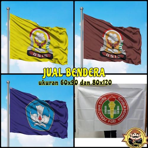 Jual BENDERA KAIN BENDERA OSIS SMP/SMA/PGRI/TUT WURI HANDAYANI - PGRI ...