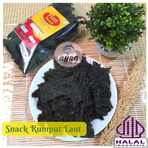 Jual Nori / Rumput Laut Potong Rasa Balado 50 gram || Tekstur Tidak ...