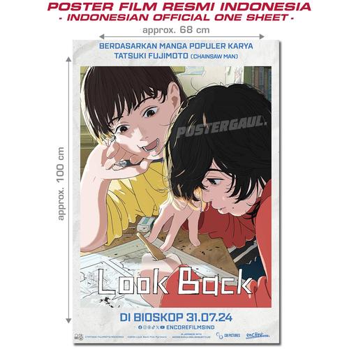 Jual Poster Film LOOK BACK - original Indonesian one sheet, ukuran 68 x ...