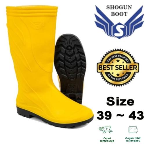 Jual Sepatu Boots Proyek Shogun Taro Kuning / Sepatu Safety Kerja - 39 ...