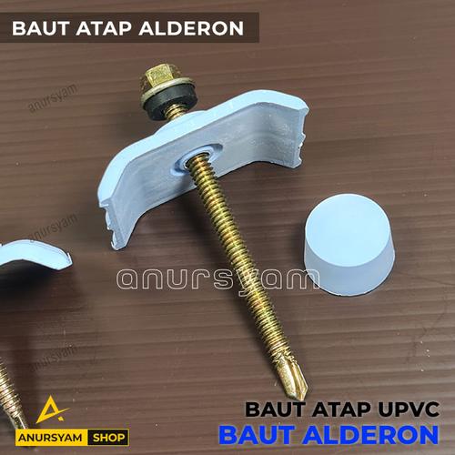 Jual 20 Set Baut Roofing Set Cap Screw Seal Atap UPVC / Baut Atap ...